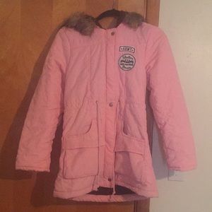 Pink Rose | Jackets & Coats | Pink Utility Coat Army Brand | Poshmark
